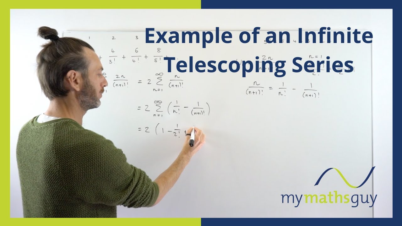 Example of an Infinite Telescoping Series - YouTube