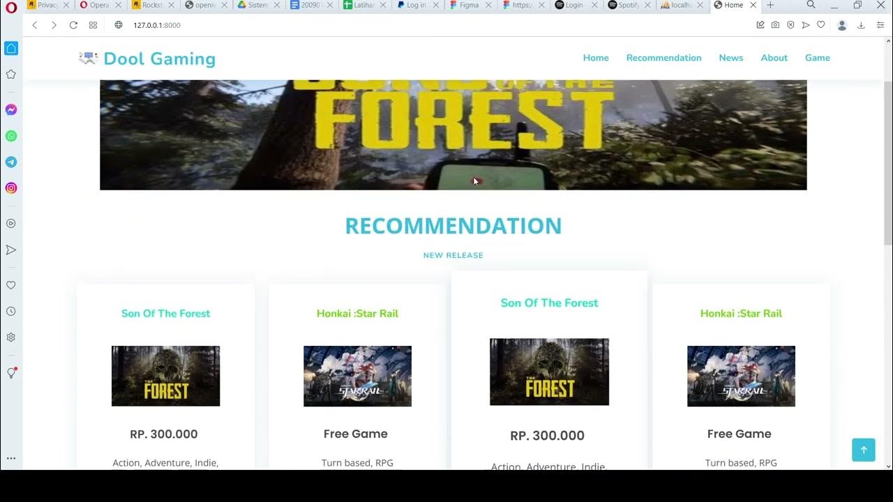 DEMO WEBSITE SEDERHANA MENGGUNAKAN LARAVEL 9 - UTS PEMROGRAMAN WEB 2 - YouTube