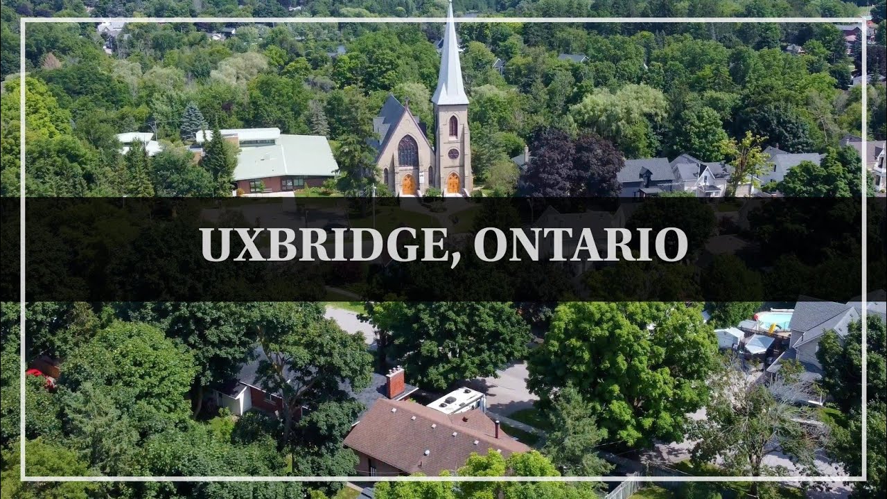 Uxbridge, Ontario (4K Drone) - YouTube