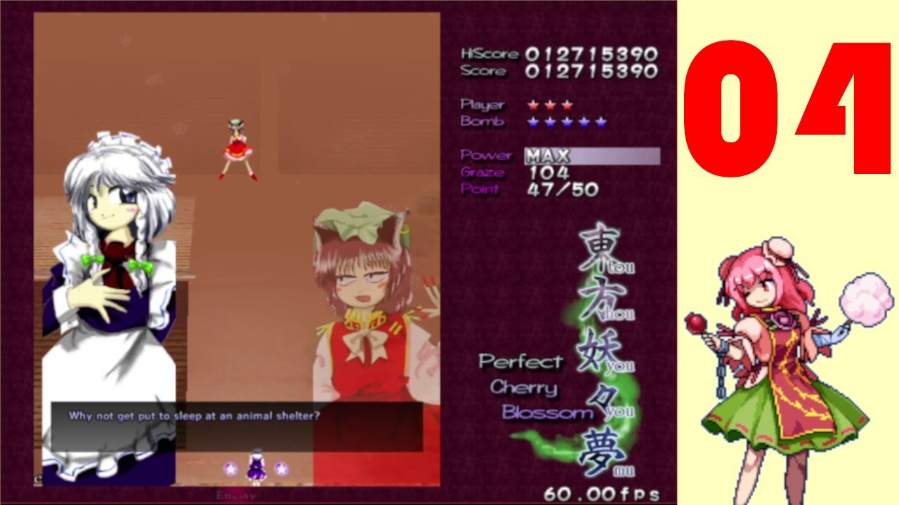 Touhou Tuesday | Touhou 7 PCB | Episode 4 - YouTube