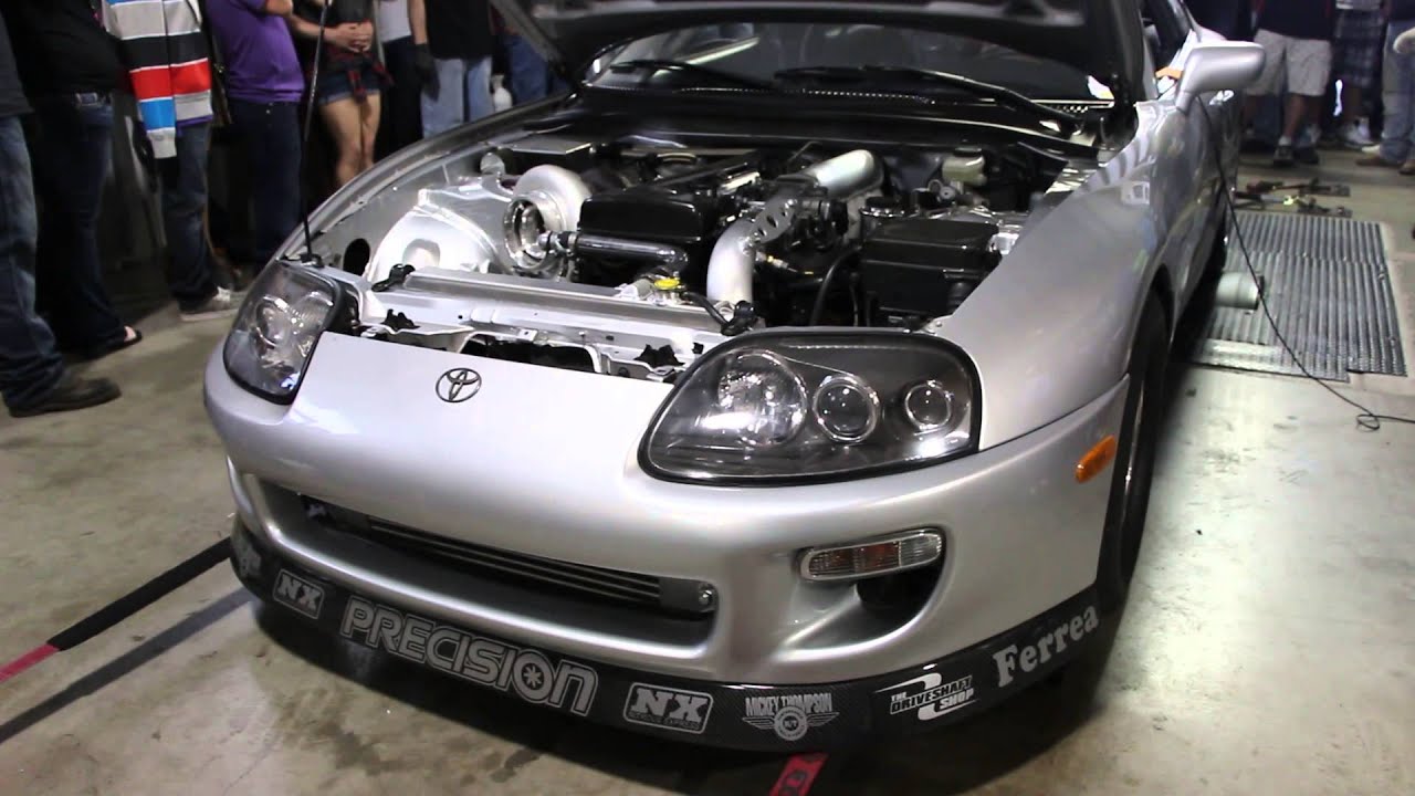 Jessica Barton and Darin's Silver DoubleD Supra 1306rwhp at TX2k14 (HD ...
