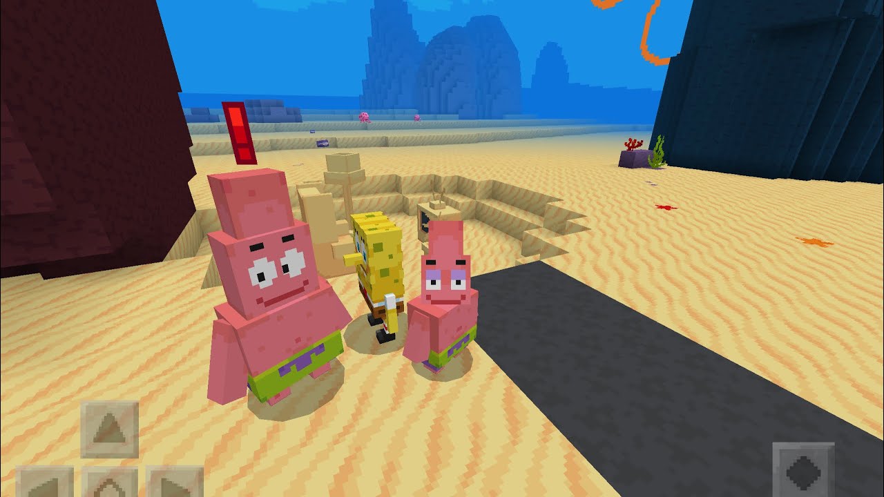 The top 5 most hard mini games in spongbob map in Minecraft - YouTube