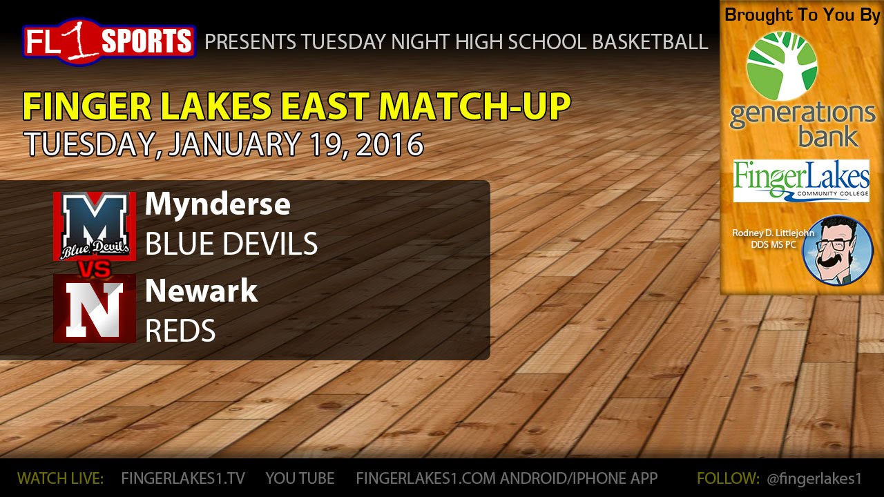 Mynderse Blue Devils vs. Newark Reds .::. Tuesday Night HS Basketball ...