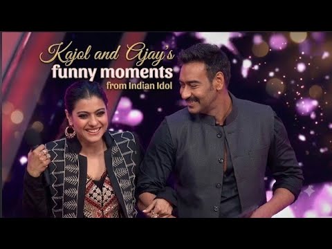 Ajay Devgn & Kajol funny moments from Indian Idol #ajaydevgan #kajol #indianidol #ajaykajol