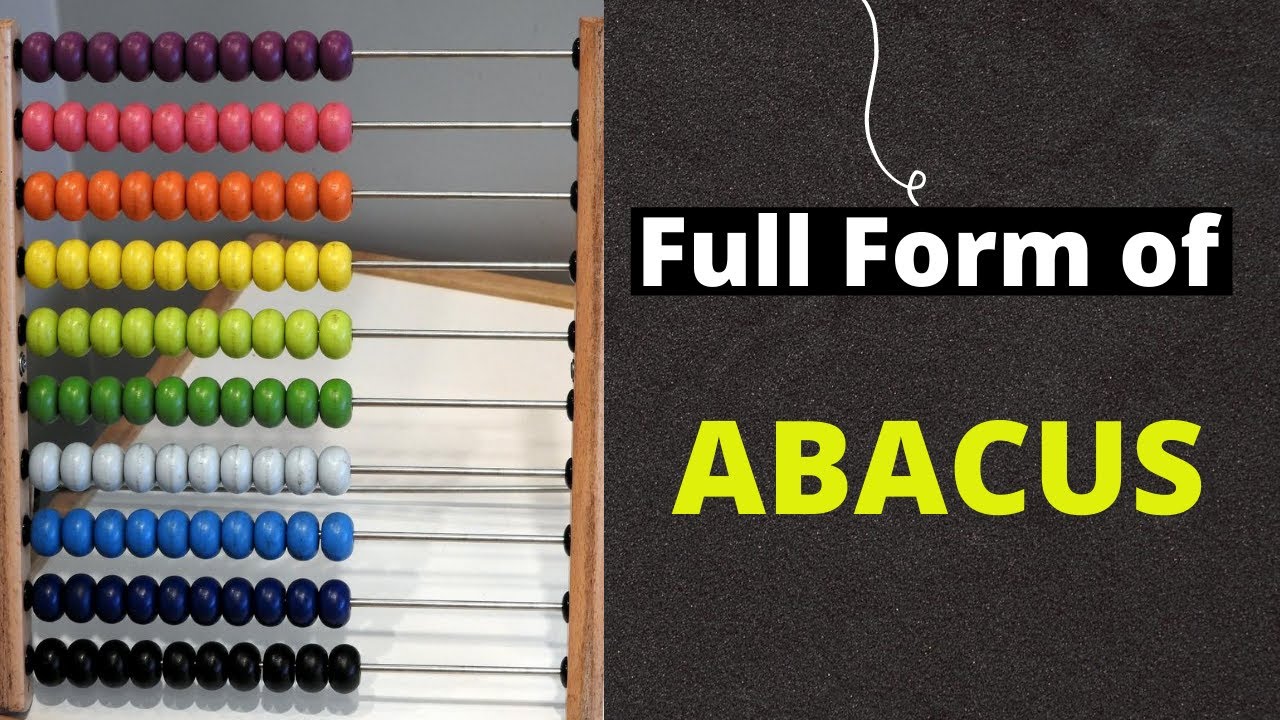 Full Form of ABACUS || ABACUS Ka Full Form Kya Hai || Word Journey ...