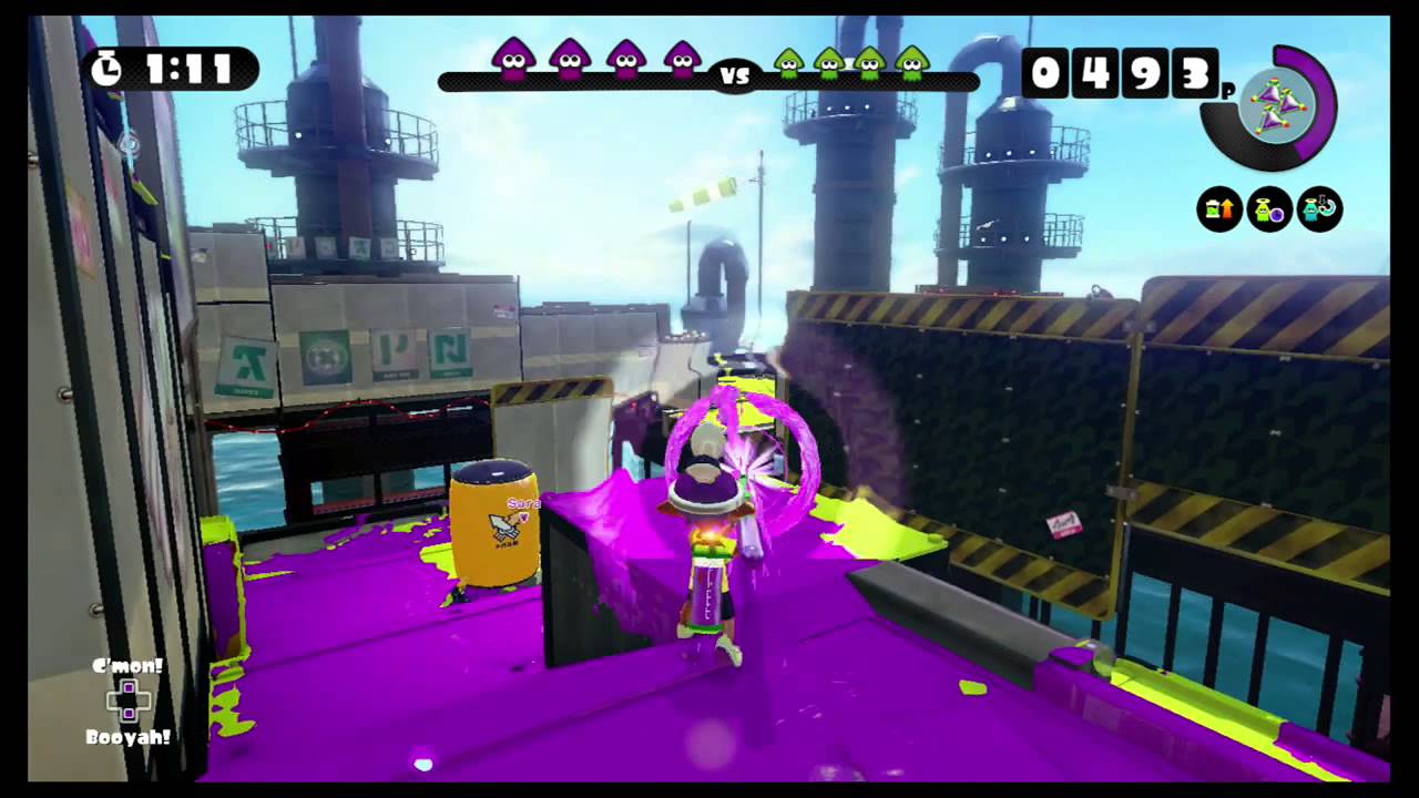 Splatoon - How to use the Splat Charger - YouTube