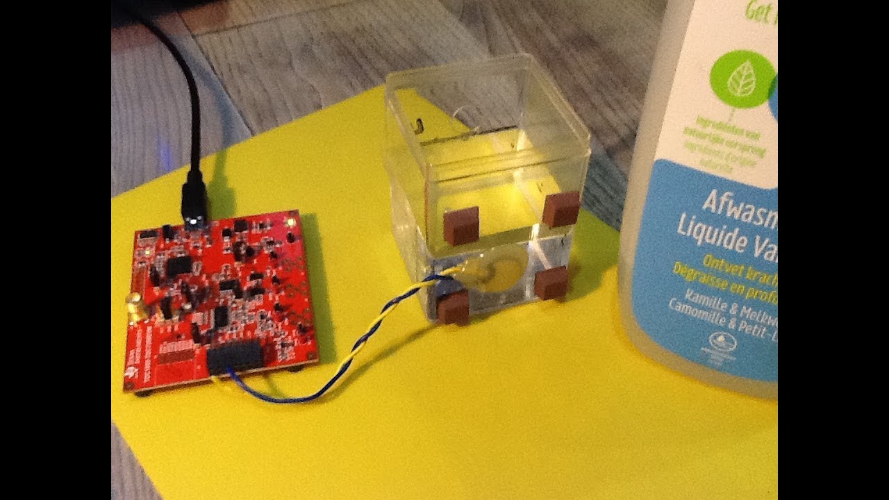 TI Ultrasonic sensor TDC1000-TDC7200EVM - Liquid Identification and ...