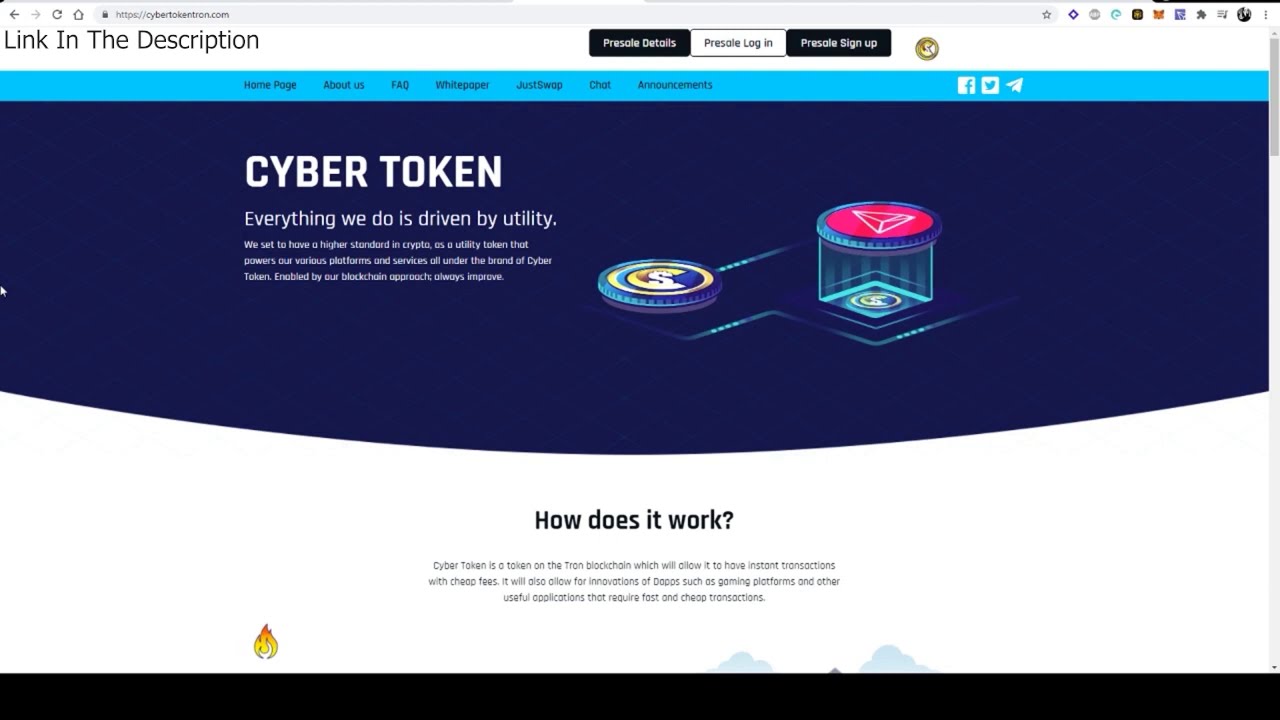 Cyber Token Presale - Potential 100X Profit - YouTube