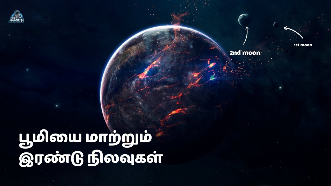 பூமியை மாற்றும் நிலவின் செயல் | What happened to earth had two moons ...