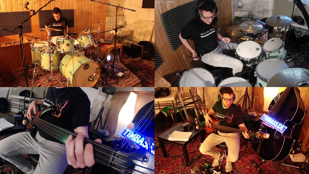 Free Fallin - Tom Petty - 2019 - Bass + Drum Cover - YouTube