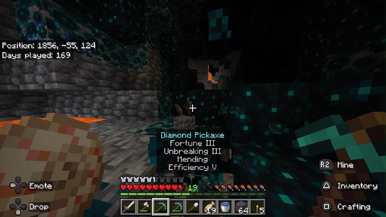 Deep dark! Minecraft Normal Survival ep 19 - YouTube