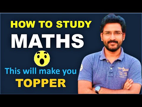 How to study maths | How to score good marks in maths | How to improve ...