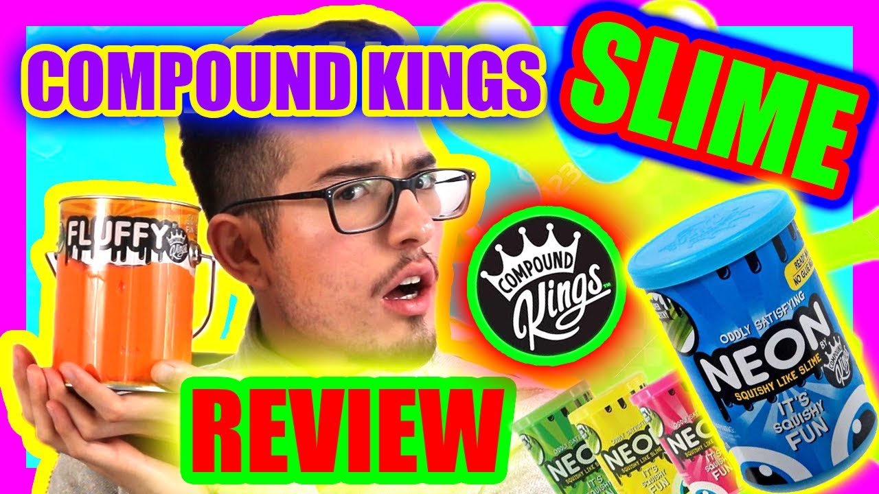 COMPOUND KINGS! | Slime Review | FLUFFY,NEON,COLOR CHANGING - YouTube