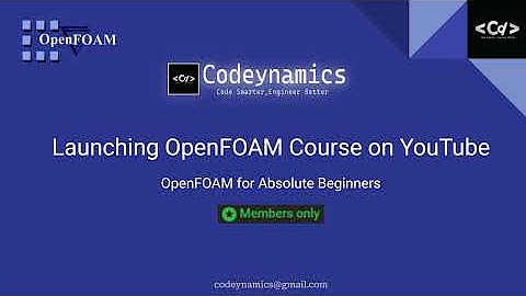 OpenFOAM Absolute Beginners Course - YouTube