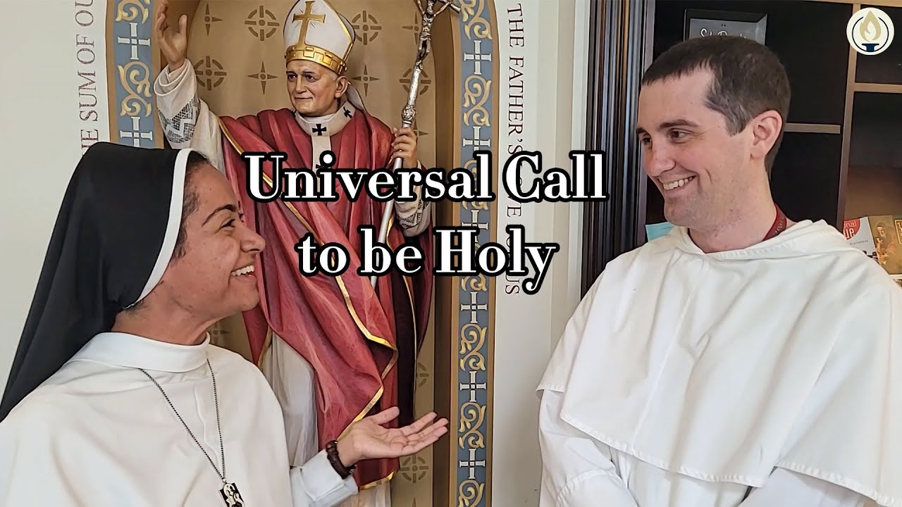 We are all called to become saints! | Fr. Cavanaugh, O.P. - YouTube