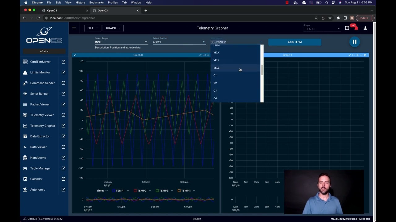 OpenC3 Command and Control Demo August 2022 - YouTube