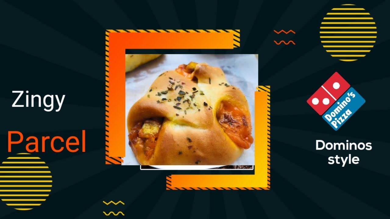 Zingy parcel | Dominos Style Paneer Parcel | Zingy parcel recipe - YouTube