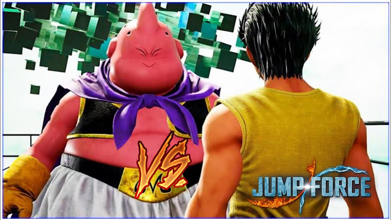 Dragonball Majin buu vs Yusuke | JUMP FORCE 60 FPS FULL FIGHT | ANIME ...