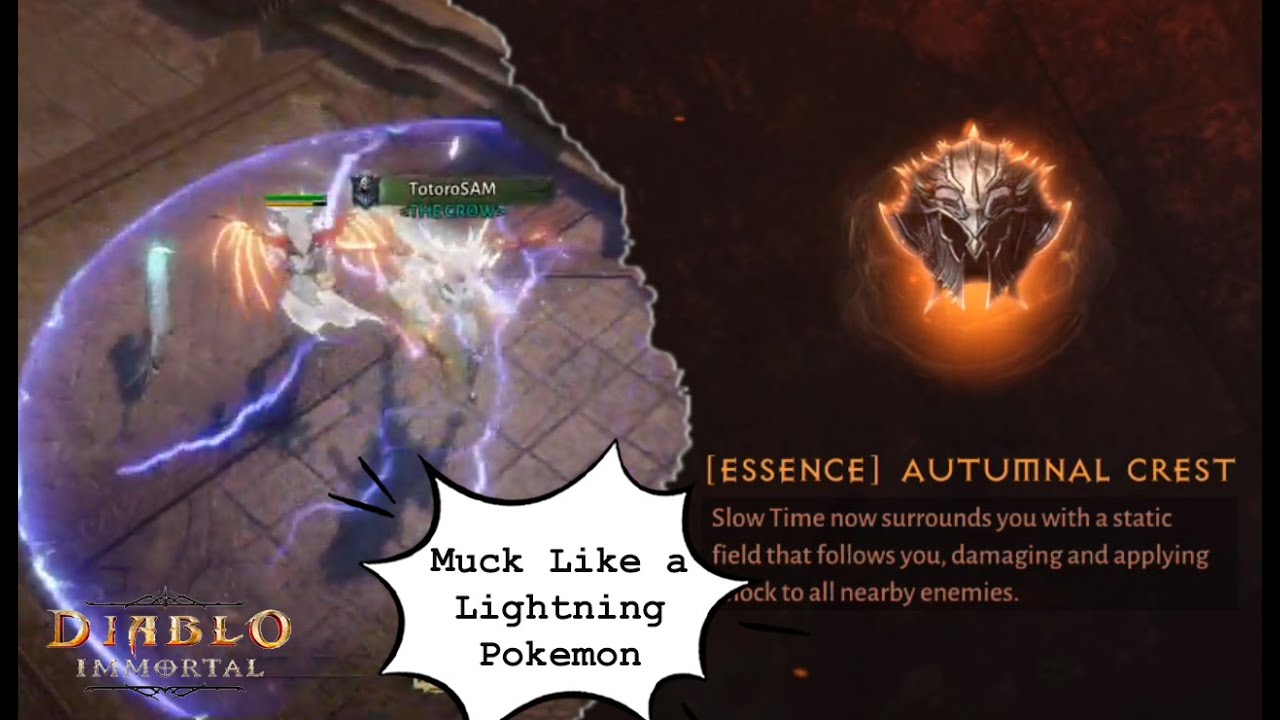 AUTUMNAL CREST (Head Essence): Make SLOW TIME Full of Shock | Diablo ...