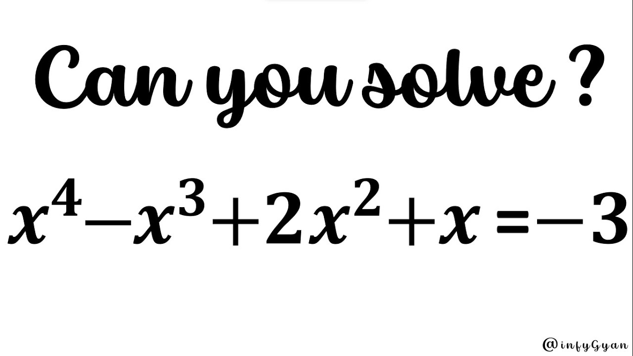 From Quartics to Quadratics: The Ultimate Equation Solving - YouTube