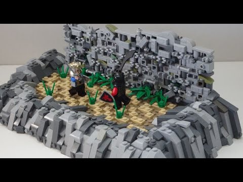 The Battle of the Ancient Ruins | A Lego Medieval MOC - YouTube