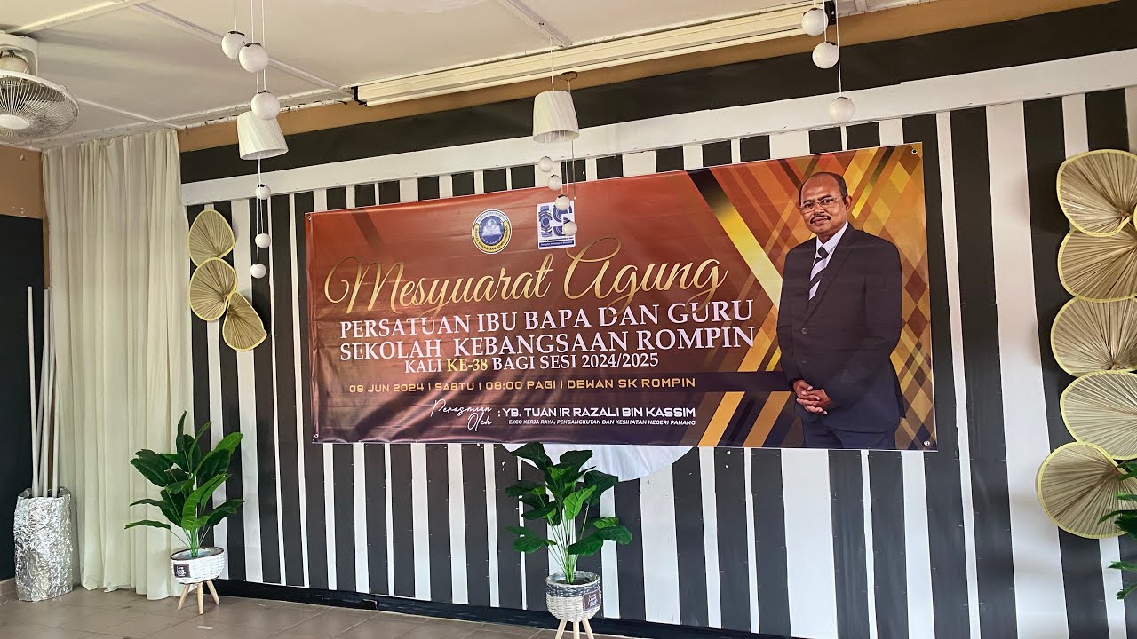 Mesyuarat Agung Persatuan Ibu Bapa dan Guru SK Rompin kali ke 38 bagii ...