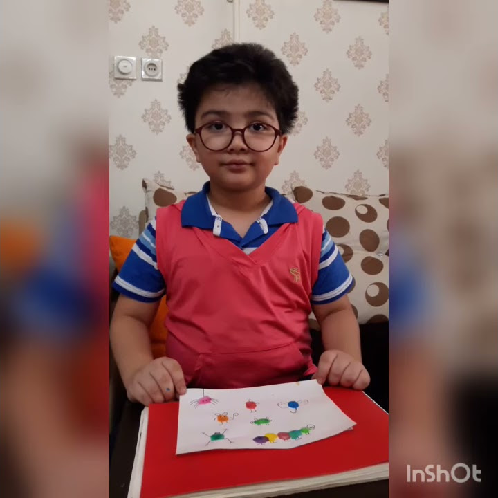 نقاشی کودکنقاشی با اثر انگشت Youtube