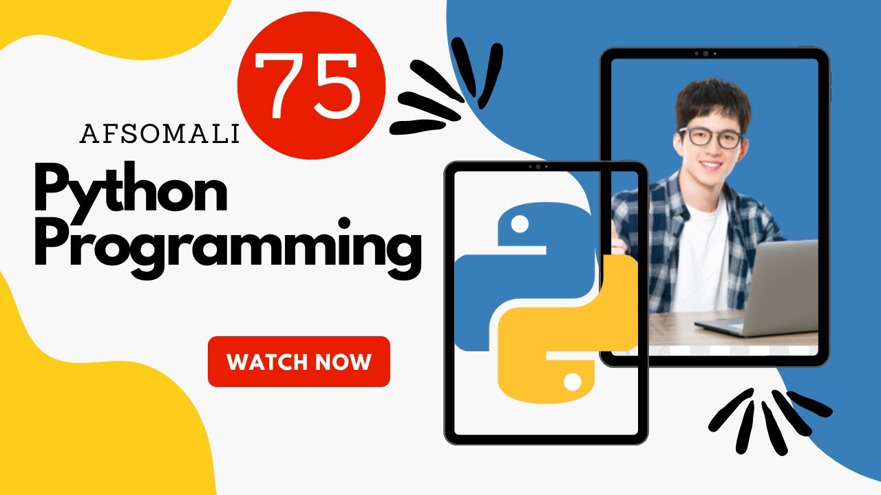 Class And Object Oop Part Five Python Prolanguage Afsomali 4075