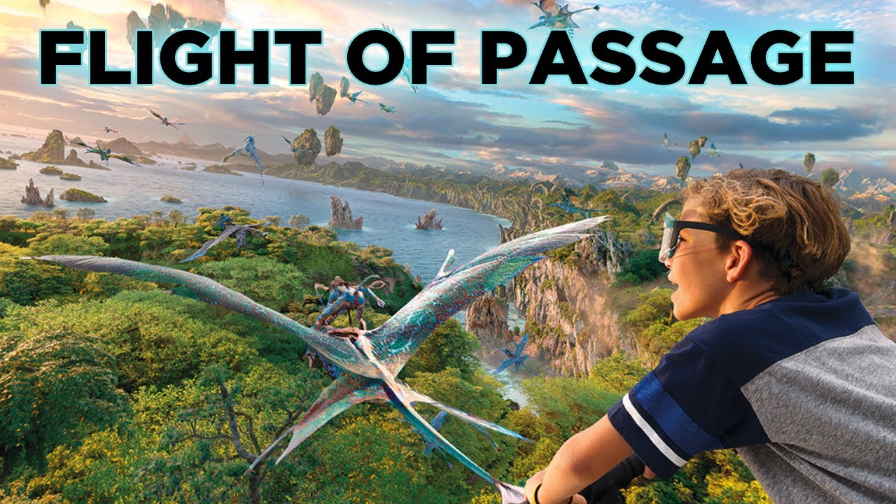 Avatar Flight of Passage at Animal Kingdom, Walt Disney World. - YouTube