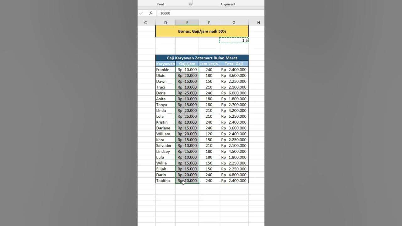 Cara Mengubah Angka Dengan Cepat Di Excel Belajarexcel Tutorialexcel