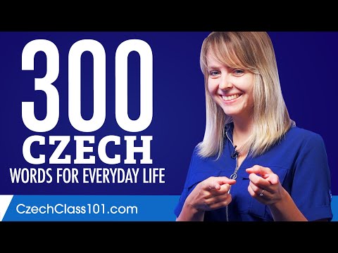 300 Czech Words for Everyday Life - Basic Vocabulary #15