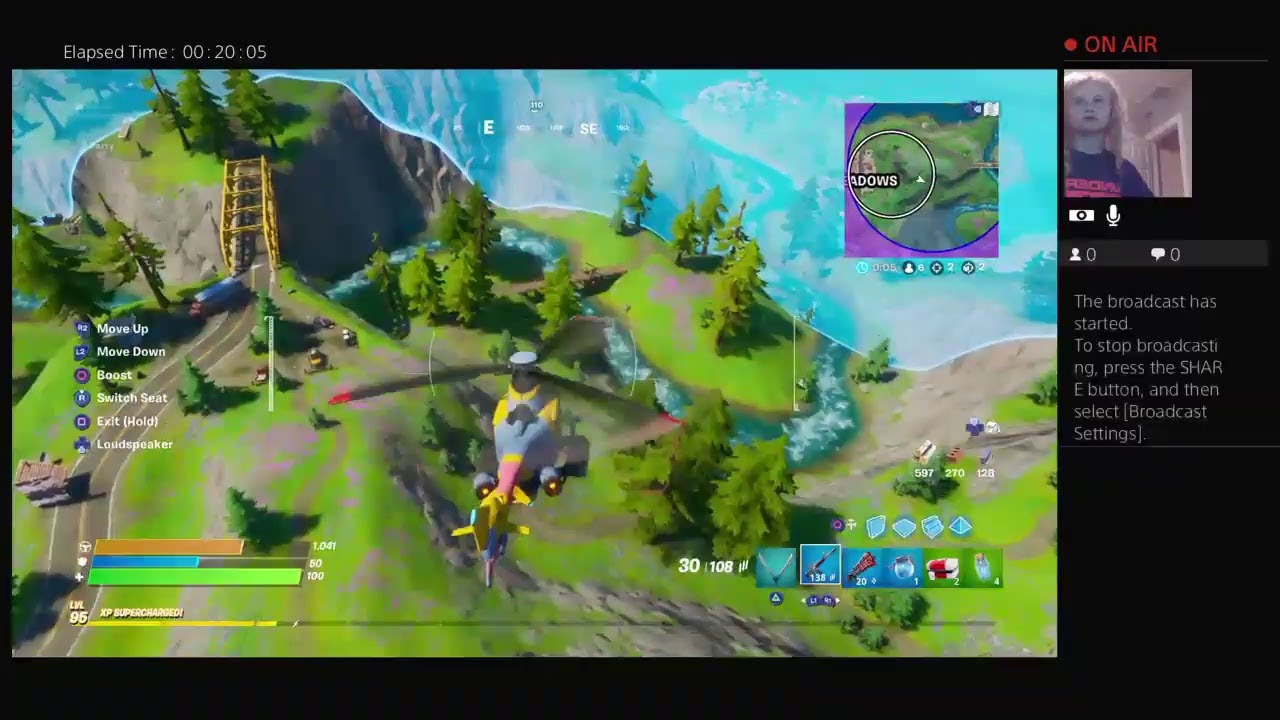 Playing fortnight solo match - YouTube