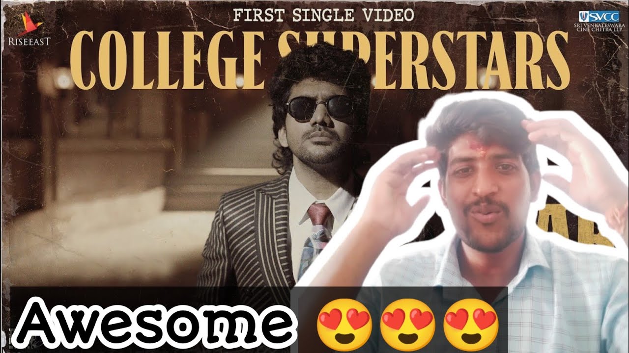 #Star Star College Superstar Song Reaction|Star College Superstar Song ...
