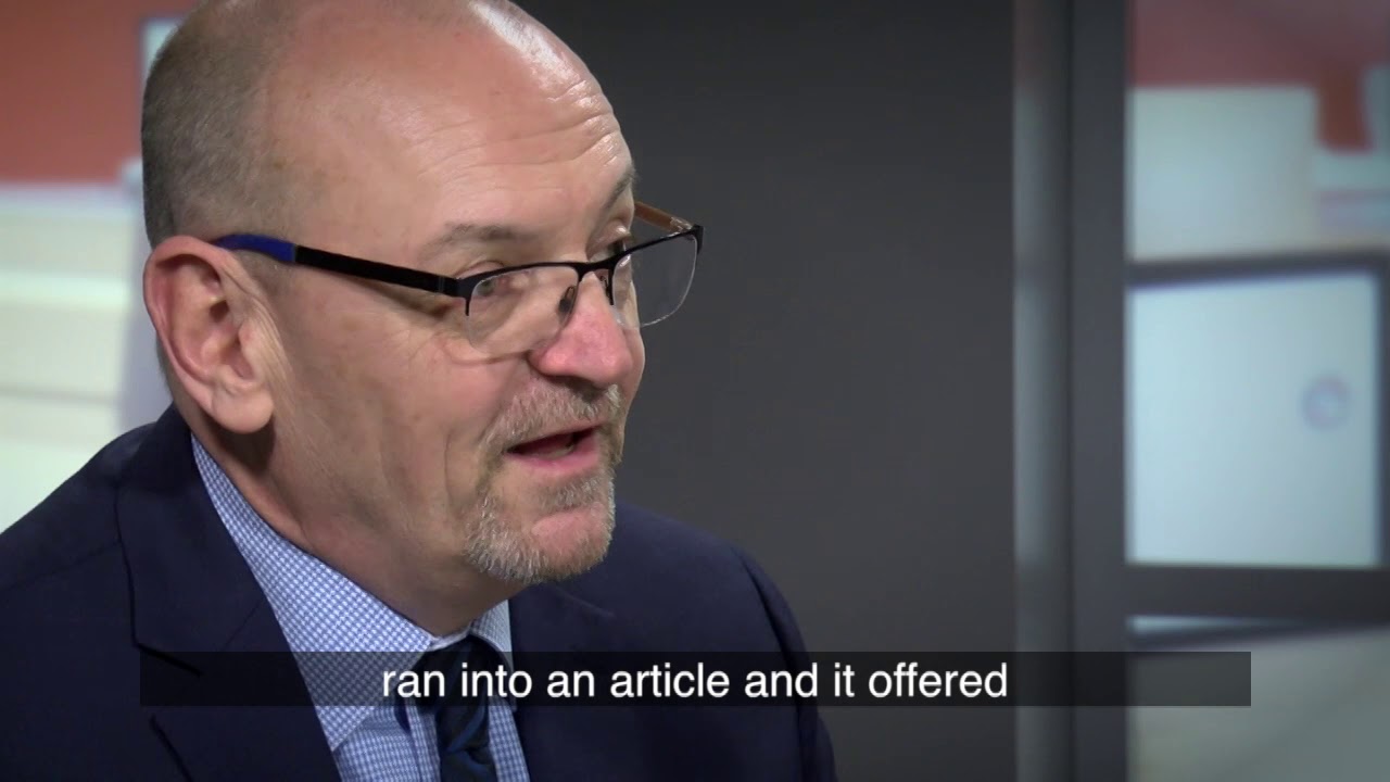 Jim MacMillan with advice for applying for an RJI Fellowship - YouTube