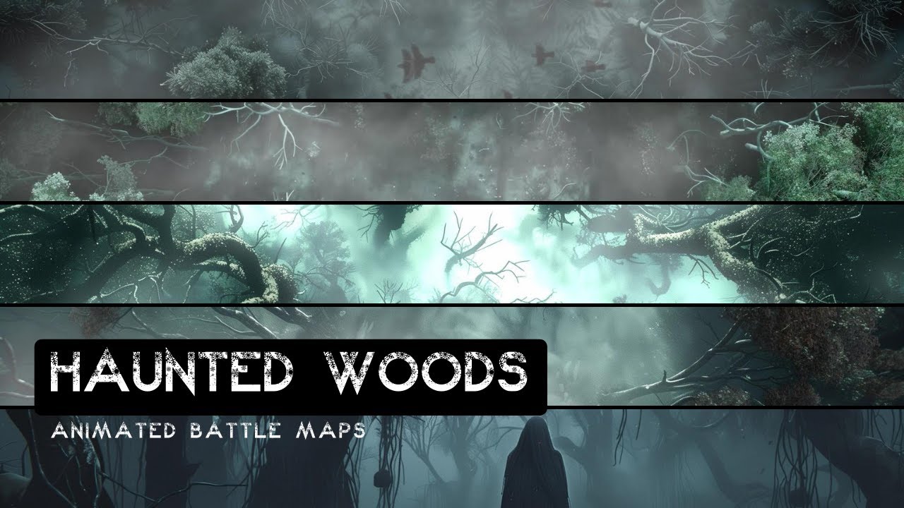 D&D | Haunted Woods Trailer | Animated Battle Maps - YouTube