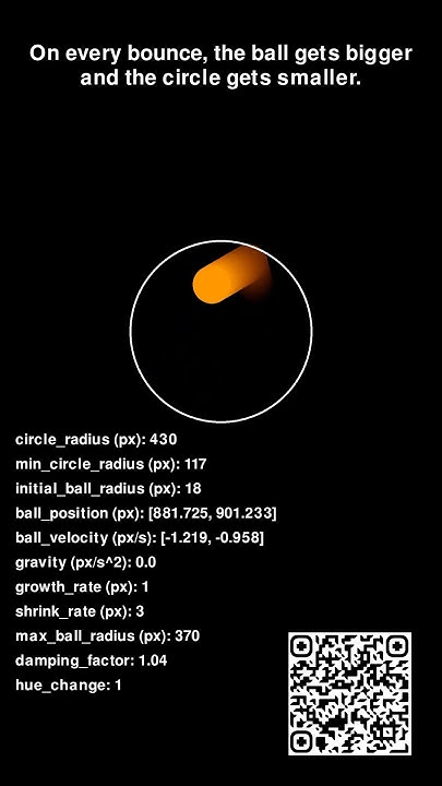 Ball bouncing simulation - YouTube