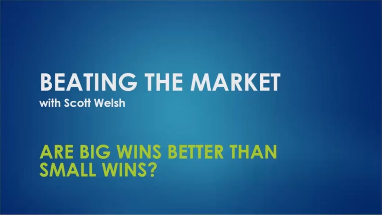 Are Big Wins Better Than Small Wins? - YouTube