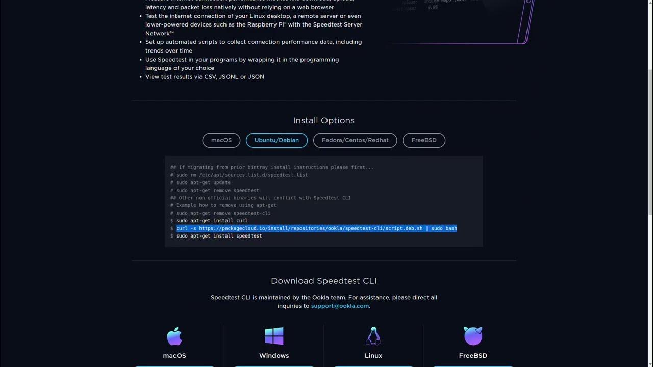 How Internet Speed Test From Command Line Speedtest CLI YouTube how-internet-speed-test-from-command-line-speedtest-cli-youtube