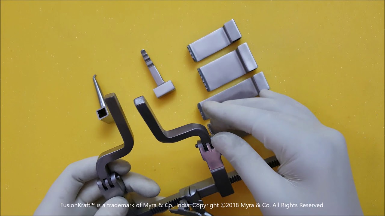 FusionKraft™ McColloch (Ramani) Lumbar Spine Retractor for Micro ...