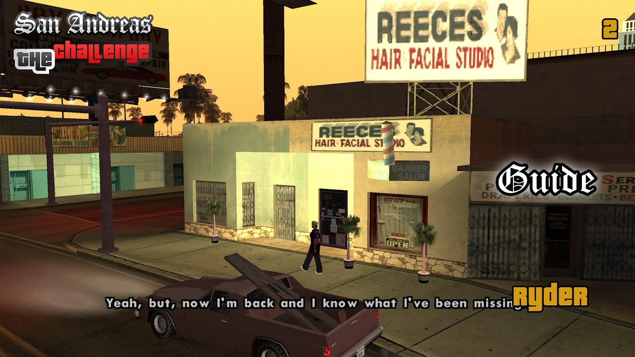 GTA SA The Challenge Mod Guide | Ryder #2 - YouTube