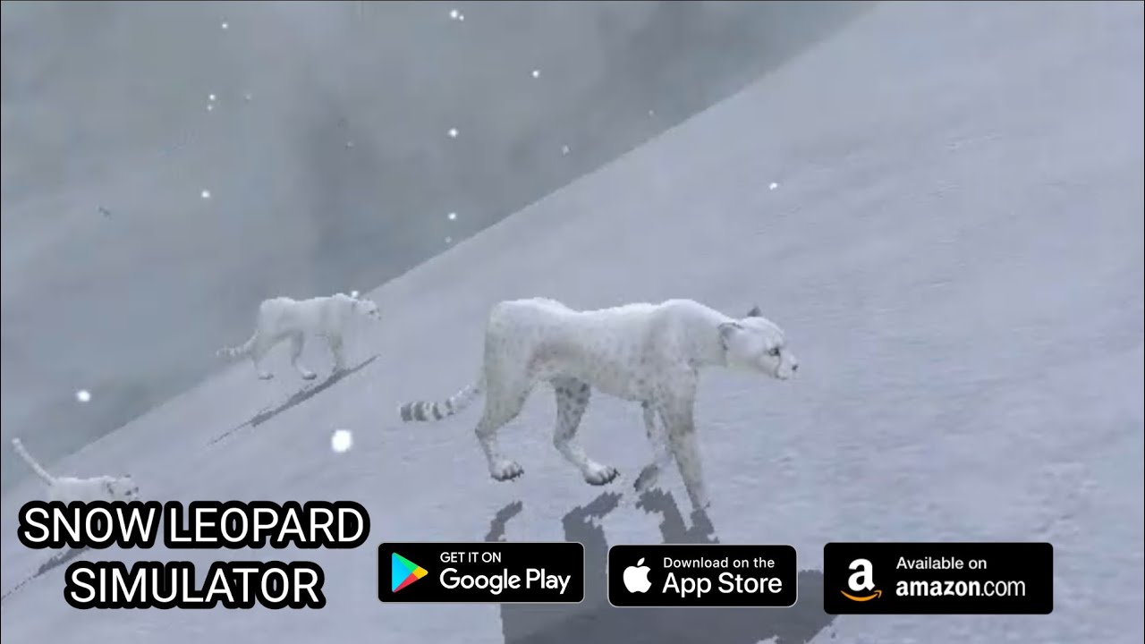 Snow Leopard Simulator Game Trailer + WildCraft = ? - YouTube