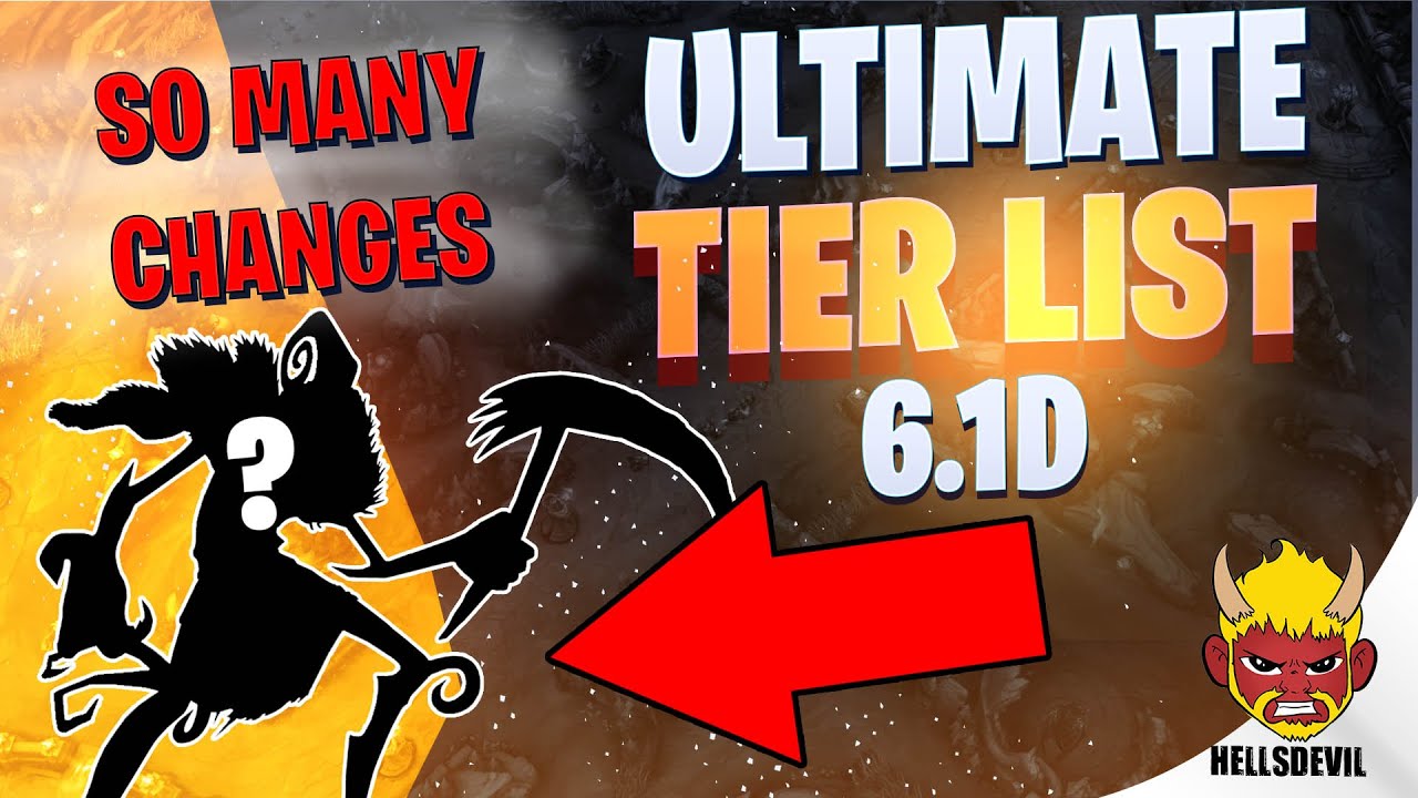 WILD RIFT | Ultimate Tier List Patch 6.1D | SO MANY CHANGES! - YouTube
