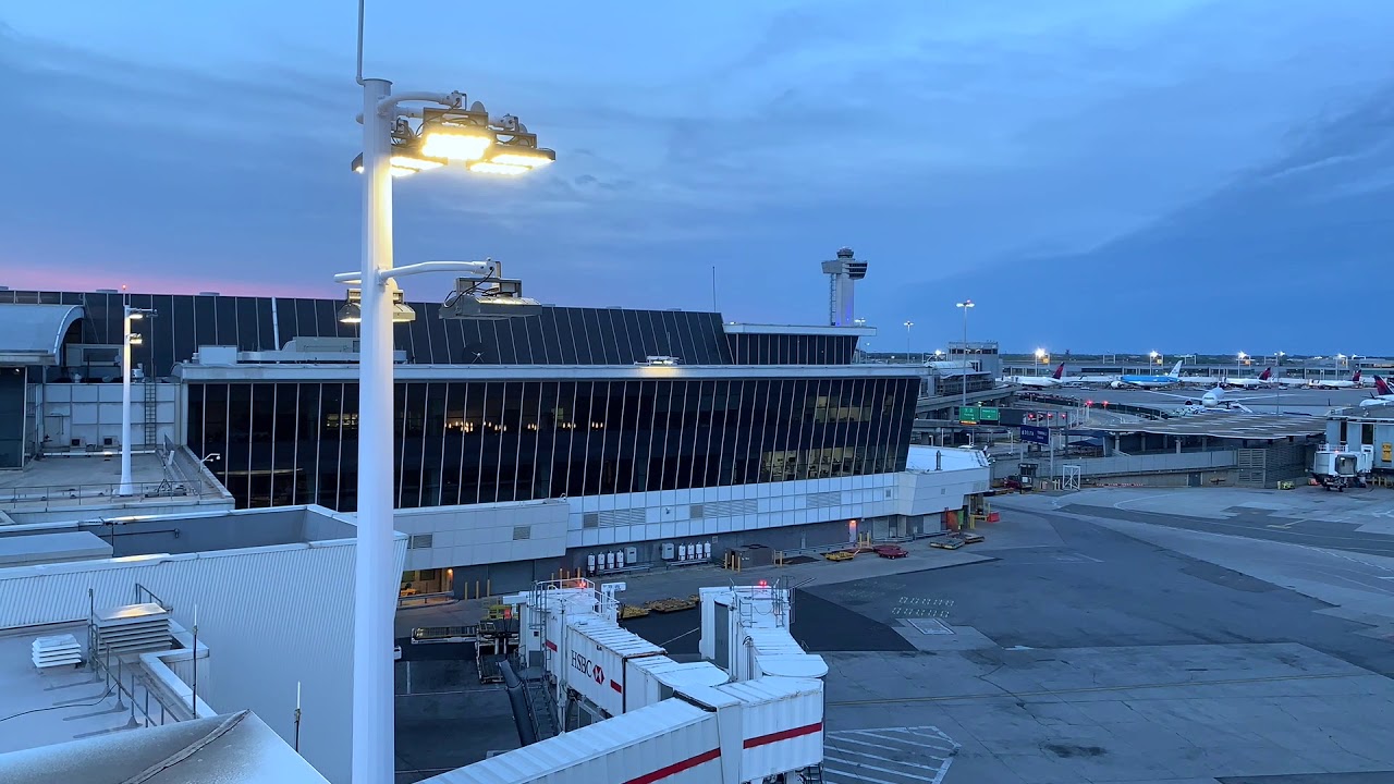 A view from JFK Terminal One - YouTube