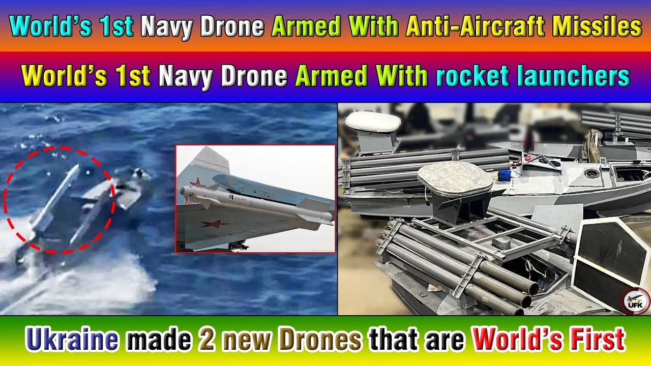 World’s 1st Navy Drone Armed With Anti-Aircraft Missiles and another ...