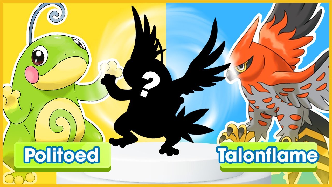Pokemon Fusion | Politoed + Talonflame | pokemon infinite fusion ...