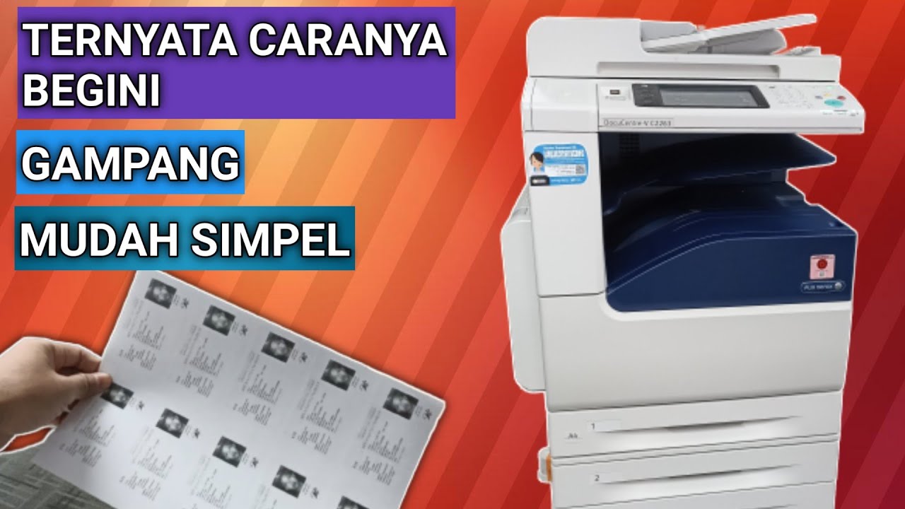 CARA FOTOCOPY KTP JADI BANYAK, GAMPANG - YouTube