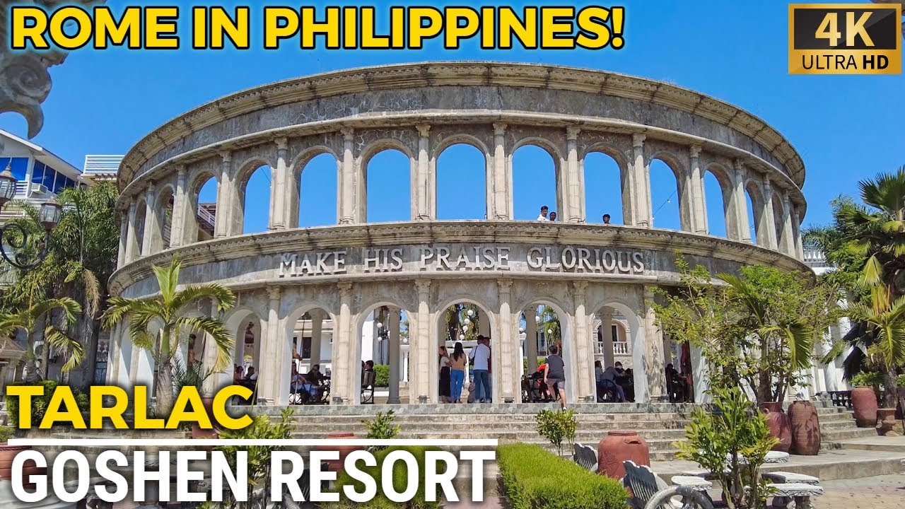 GOSHEN RESORT Afternoon Walk at TARLAC [4K] Philippines - March 2023 ...