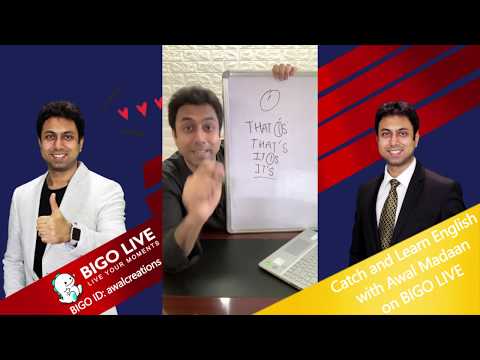 BIGO LIVE India - Catch and Learn English with #AwalMadaan.| BIGO TV