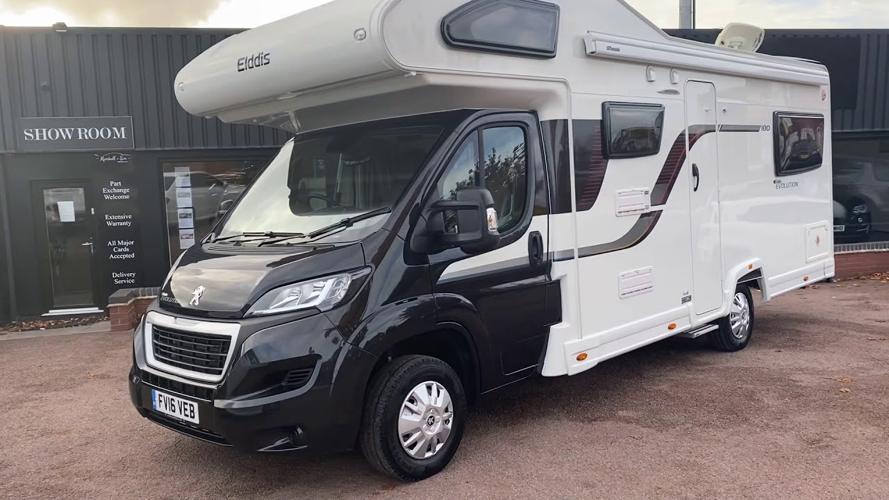 2016/16 Elddis 2.2 Autoquest 180 Evolution (only 6800 miles / 1 owner / 6 Berth / 6 belted seats ...