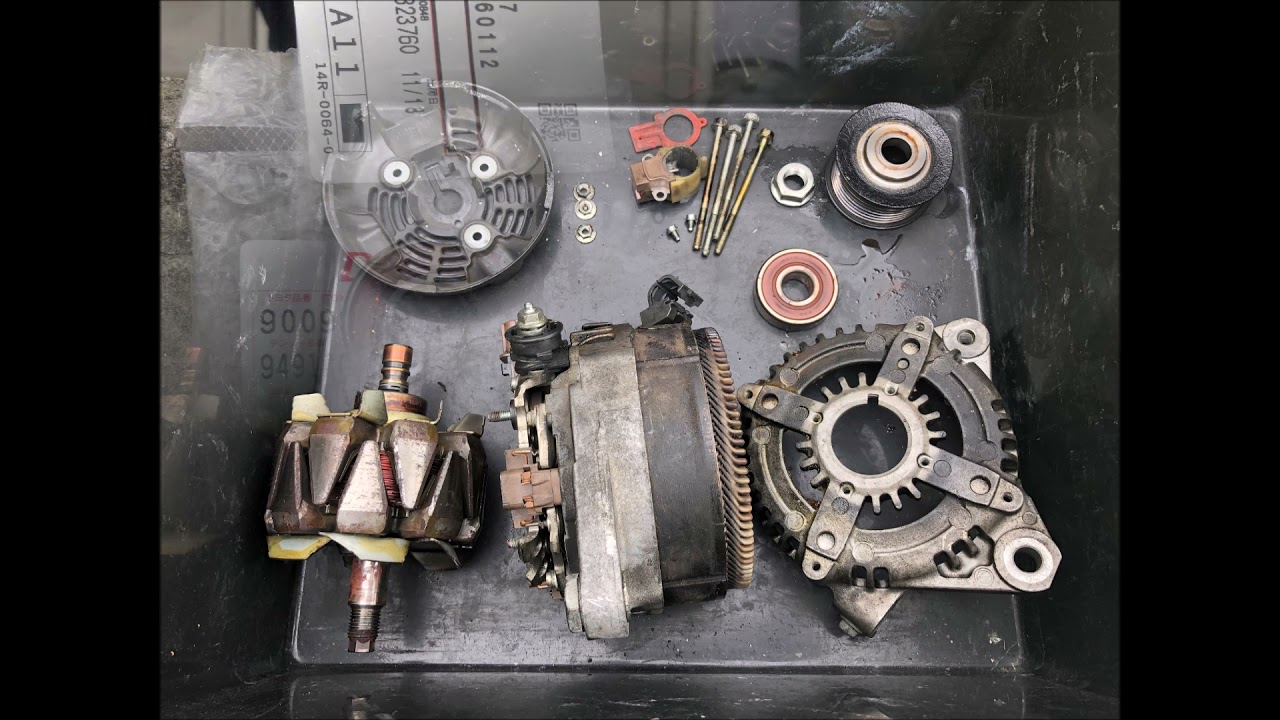 レジアスエース オルタネーターベアリング 90099-10223 トヨタ純正 - YouTube